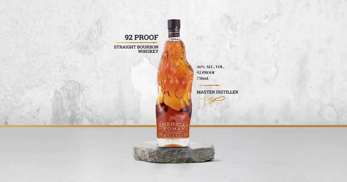 92 Proof Straight Bourbon Whiskey for Women | American Woman Spirit
